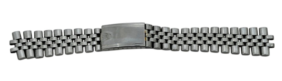 Vintage Rolex 20mm Lugs SS Bracelet Band "Made in Mexico" Oval Link 6. ...