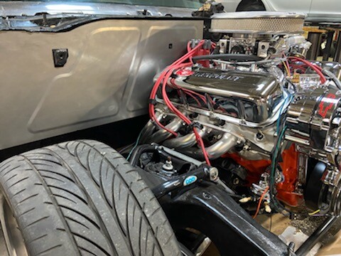 1968-72 Chevy Chevelle/Malibu/GTO/El Camino Firewall Panel w/Bead Roll ...