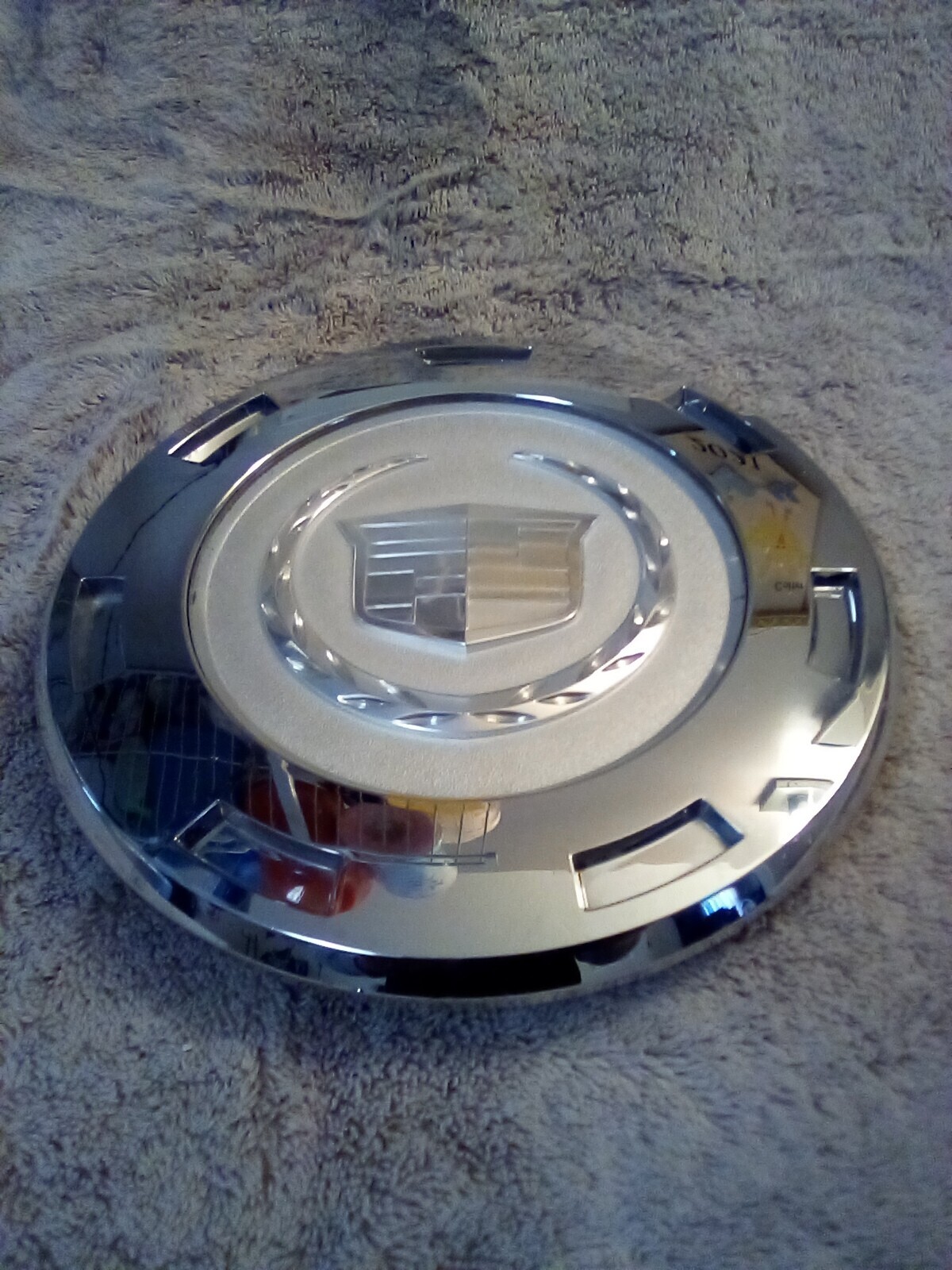 CADILLAC ESCALADE OEM WHEEL CENTER CAP CHROME & SILVER 9596649 GENUINE ...