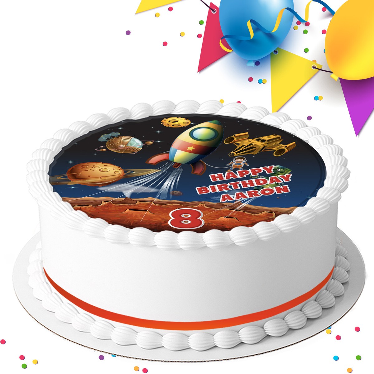 Space Shuttle Cake Topper