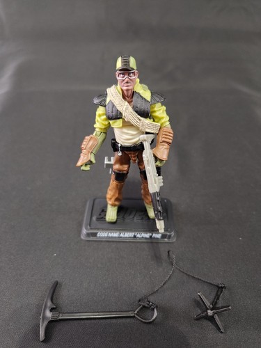 G.I. Joe 25th Anniversary Albert Alpine Pine Loose Best of 80's Battle ...