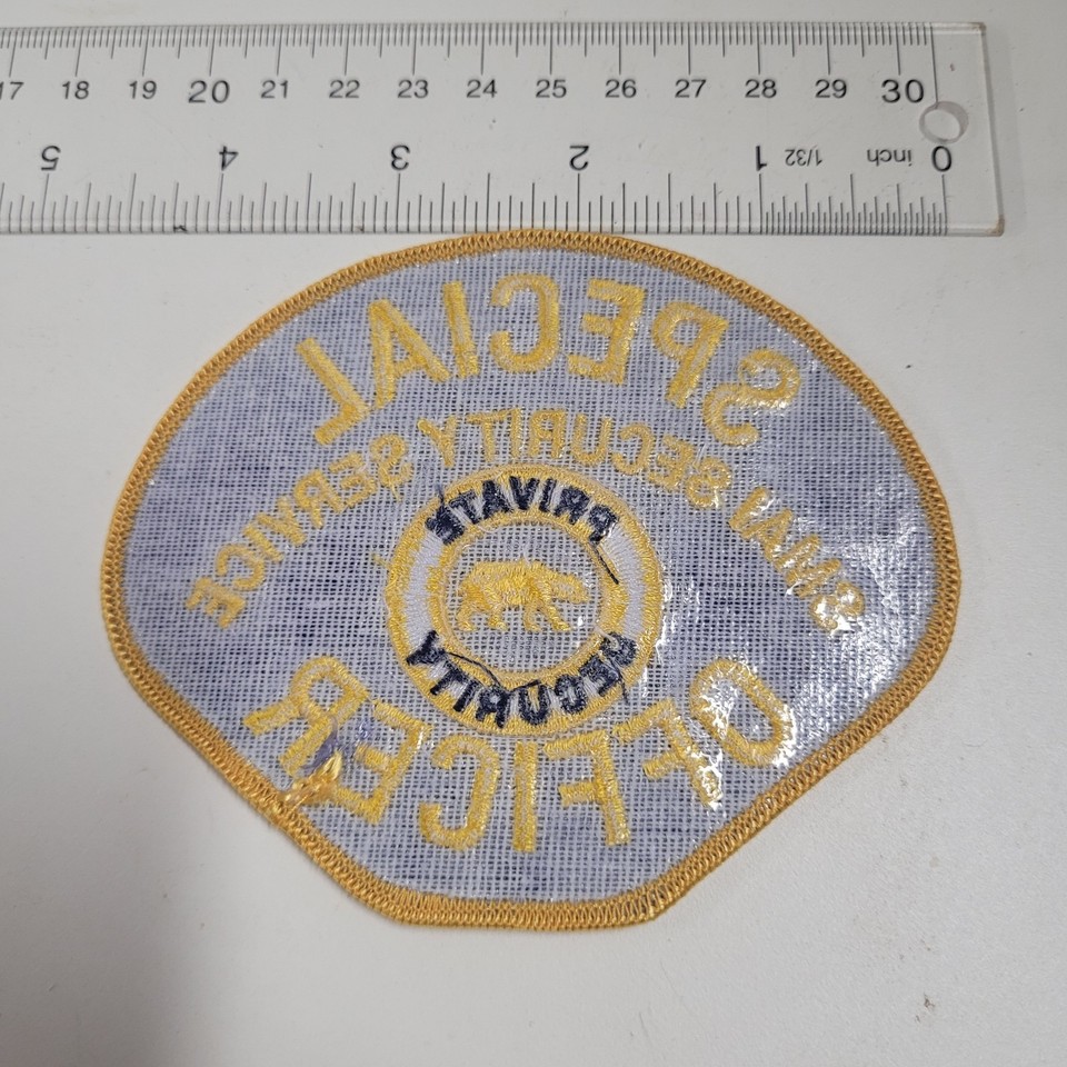 Special Smai security service, Private Security Patch | eBay