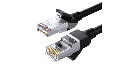 Ugreen NW101 50190 Ethernet Cat 6U/UTP Cable Round 0.5m - Black /T2AU ...