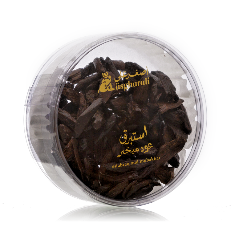 Bakhoor Estabraq | 30g | Incense by Asgharali Oudh Rose Musk Oud Amber ...