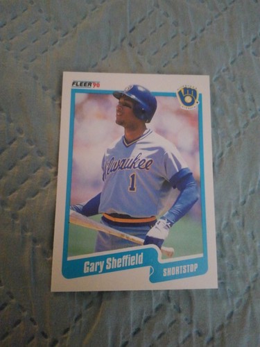 GARY SHEFFIELD 1990 FLEER #336 FREE SHIPPING | eBay