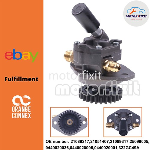New Fuel Supply Pump 322GC49A 21089217 21051407 For Mack Engine E6 E7 ...