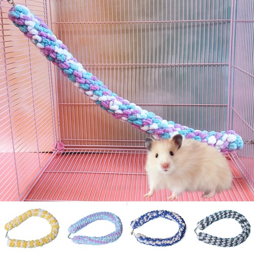 Parrot Hanging Toy Easy to Clean Play Pet Crawling Toy Hamster Rope ...