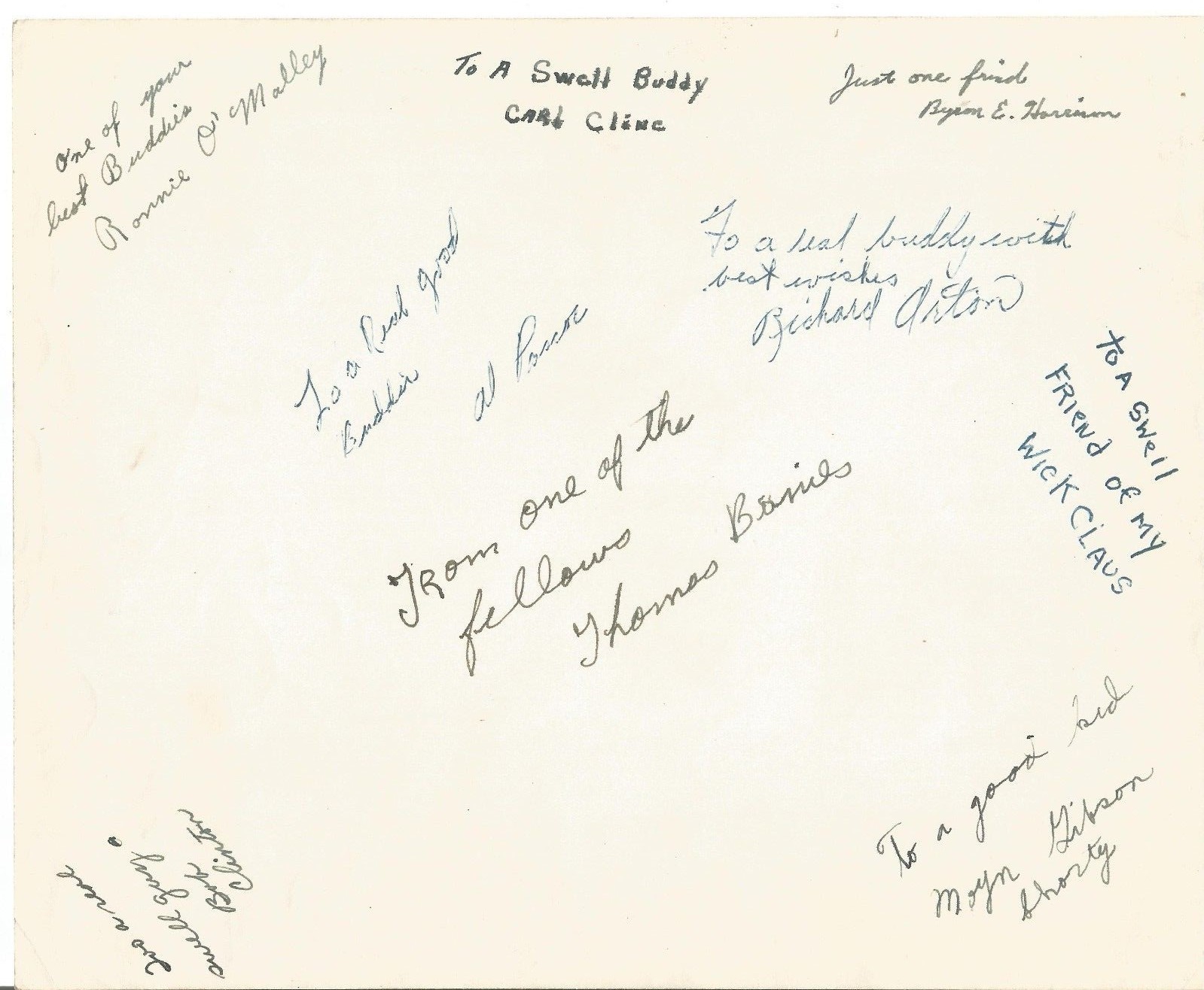 Navy Naval Photo Swabbies from Illinois CO 179 Great Lakes Naval Base ...