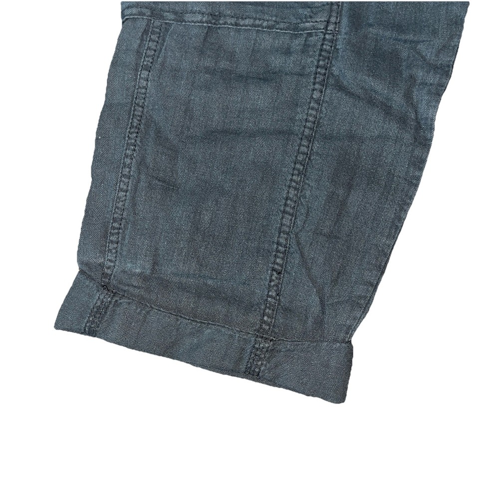 Free People Feelin' Good Utility Pull On Pants M Washed Black NWT | eBay