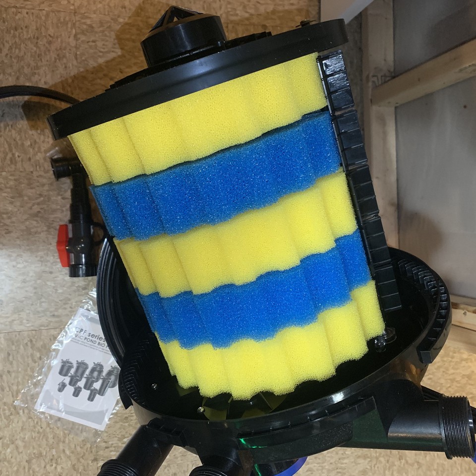 CPF Series Pressure Filter CPF-10000 Pond Filtration System - Black | eBay