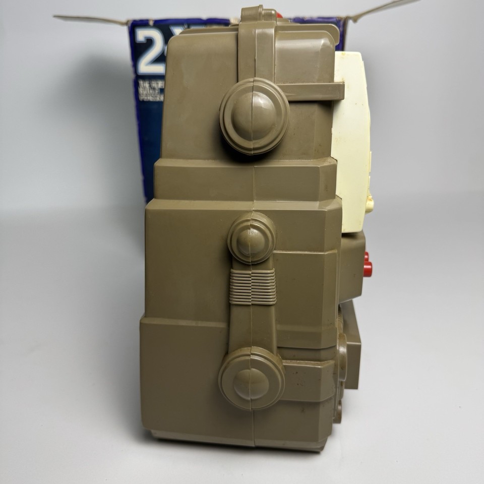 1970'S MEGO 2-XL Talking Toy Robot Tested Working W/ 2 8-track tapes ...