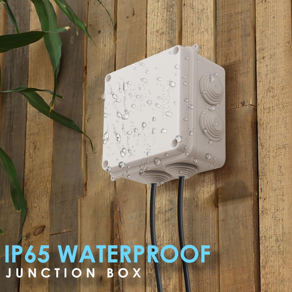 Junction Box Waterproof IP55/IP65 Waterproof PVC Junction Box - Outdoor ...