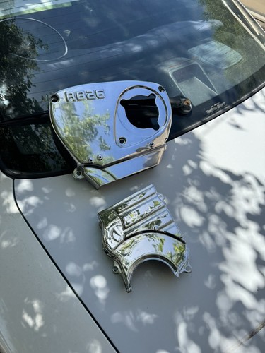 RB26 GTR R32 R33 R34 Polished Front Covers | eBay