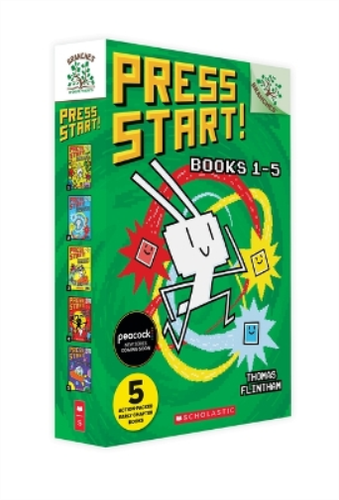 Thomas Flintham Press Start!, Books 1-5: A Branches Box Se (Mixed Media ...