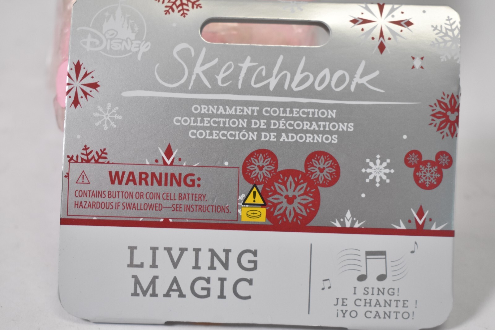 Disney Tiana Singing Sketchbook Living Magic Christmas Ornament 20th ...