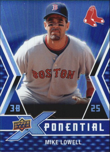 2009 Upper Deck X - Xponential #X-ML Mike Lowell for sale online | eBay