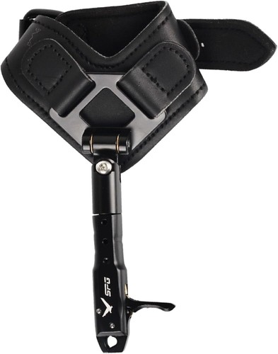 SPG Bow Release for Compound Bow, Comfortable Wrist Strap Archery Black | eBay