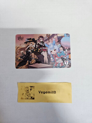 Mihoyo HoYoverse Genshin HoyoLand T-Money Card [2024 Korea] | eBay