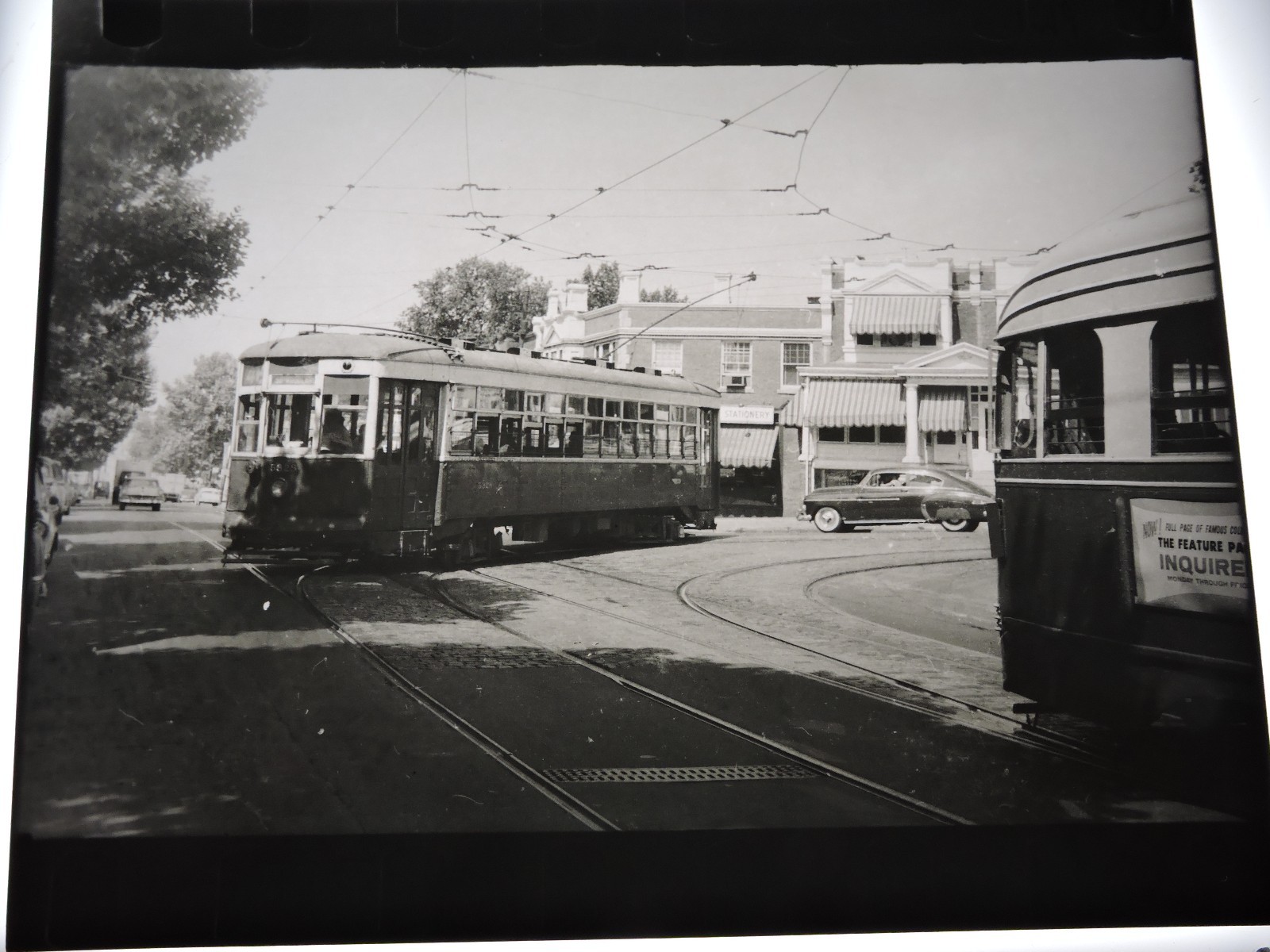 1957 Philadelphia PA trolley 35mm photo negative | eBay