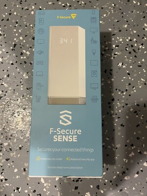 F-Secure SENSE Wireless Wi-Fi Router Antivirus Security Firewall New in ...