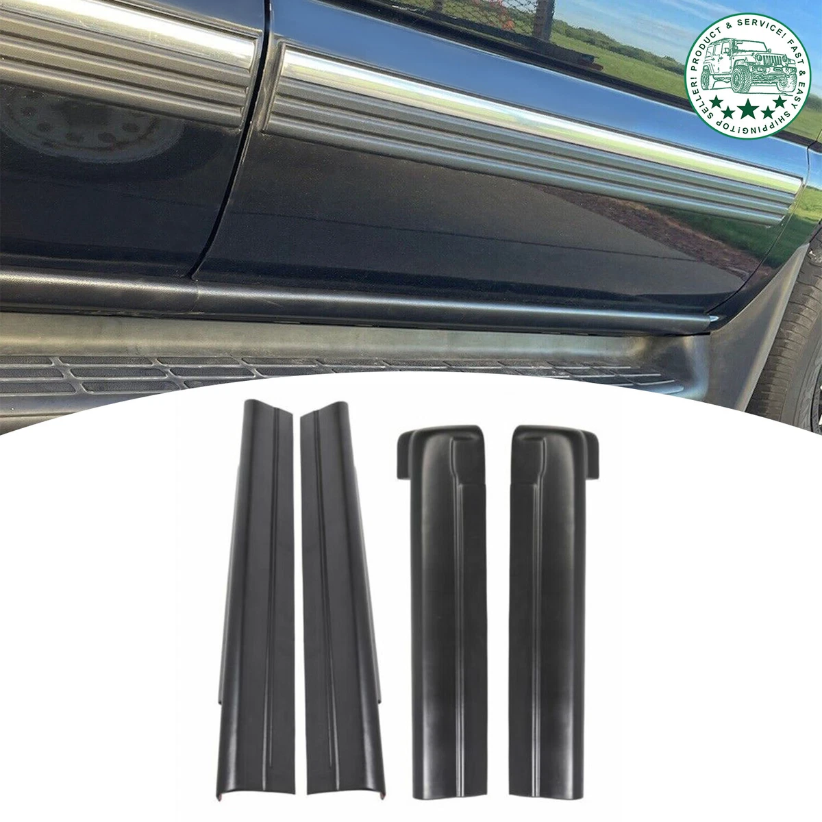 Bushwacker 15-18 Ford F-150 Trail Armor Rocker Panel And, 44% OFF