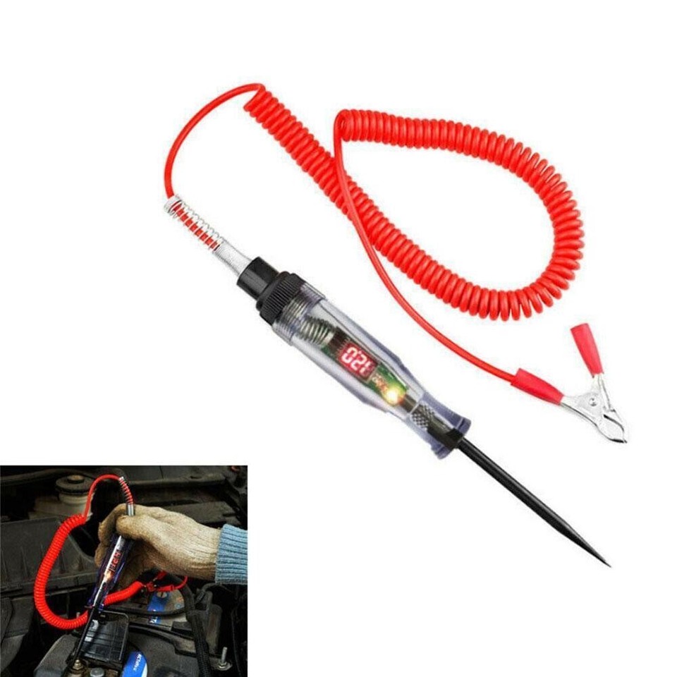 Digital Electric Voltage Circuit Tester Automotive Test Light Car Truck ...