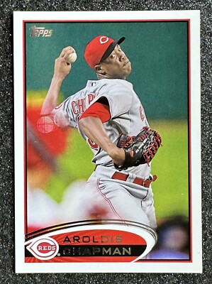2012 Topps Aroldis Chapman #265 Cincinnati Reds (7x All-Star/Rivera ...
