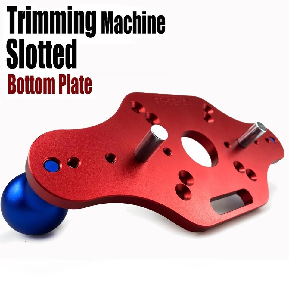 Woodworking Trimmer Slotted Base Plate Bakelite Milling Mounting Plate ...