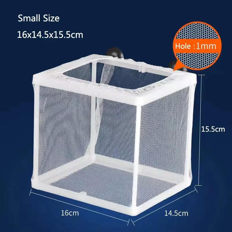 Plastic Aquarium Fish Breeding Isolation Box Fish Tank Aquarium Breeder ...