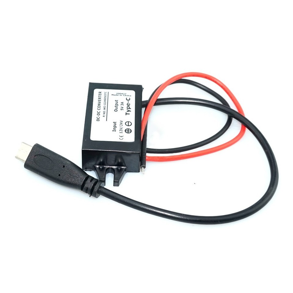 WG-1224S0503TC 12V/24V To 5V Type-C USB Module Power Adapter Step Down ...