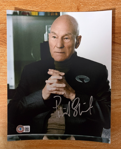 Photo 8x10 Autograph Patrick Stewart Signed Photo 8x10 COA | eBay