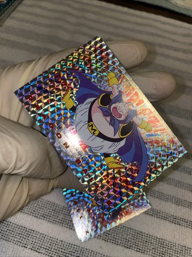 Dragon Ball Z DBZ 1989 Trading Card Series 2 Holo Prism #57 Mr. Boo Buu ...