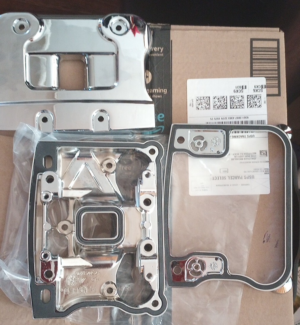 -NOS- Harley-Davidson EVO Chrome Rocker Cover Assembly 17507-92A | eBay