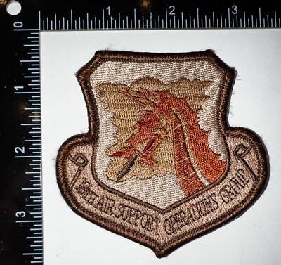 USAF US Air Force 18th Air Support Operations Group DESERT HOOK & LOOP Patch | eBay