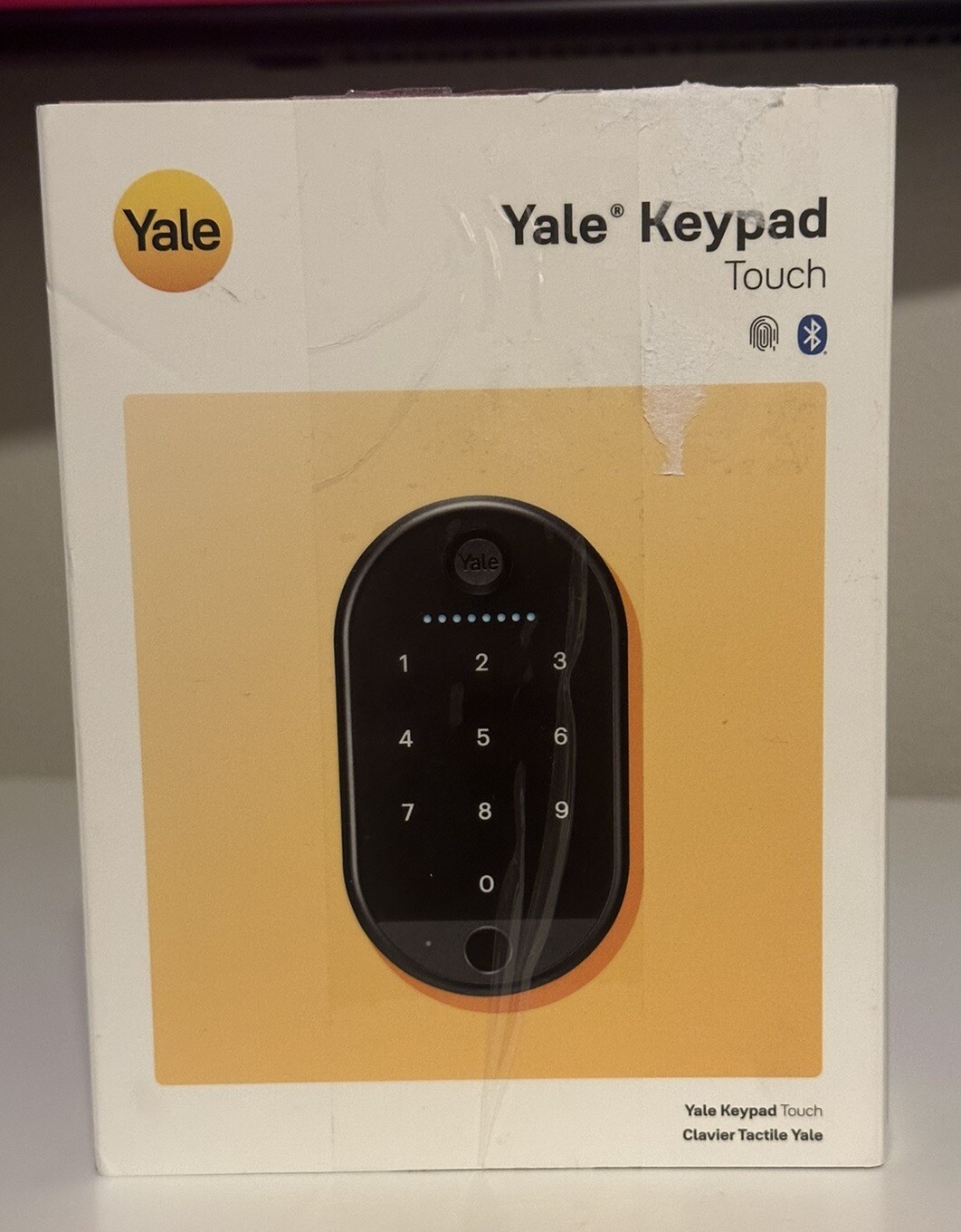 Yale Keypad Touch, Fingerprint Door Lock, Keyless Entry, Smart deadbolt ...