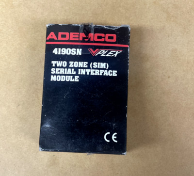 Ademco 4190SN Two Zone (SIM) Serial Interface Module | eBay
