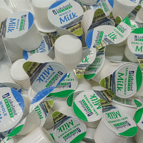UHT Milk Pots 12ml Semi Skimmed or Whole – Long Life Jiggers Lakeland ...
