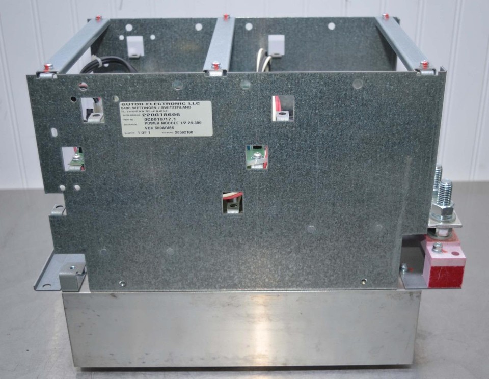 Gutor Power Module 1/2 24-300 VDC 500ARMS PN: 0C0919 / 17.1 ++ NEW ...