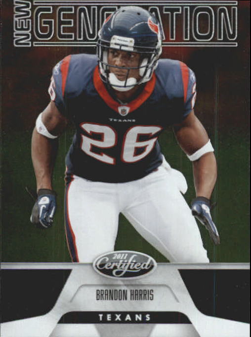 2011 Panini Certified - New Generation #161 Brandon Harris /999 (RC ...