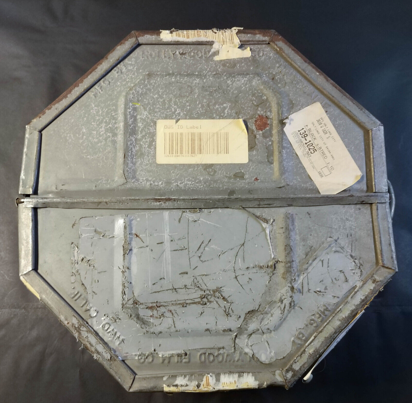 Vintage 35mm film reel METAL SHIPPING BOX | eBay