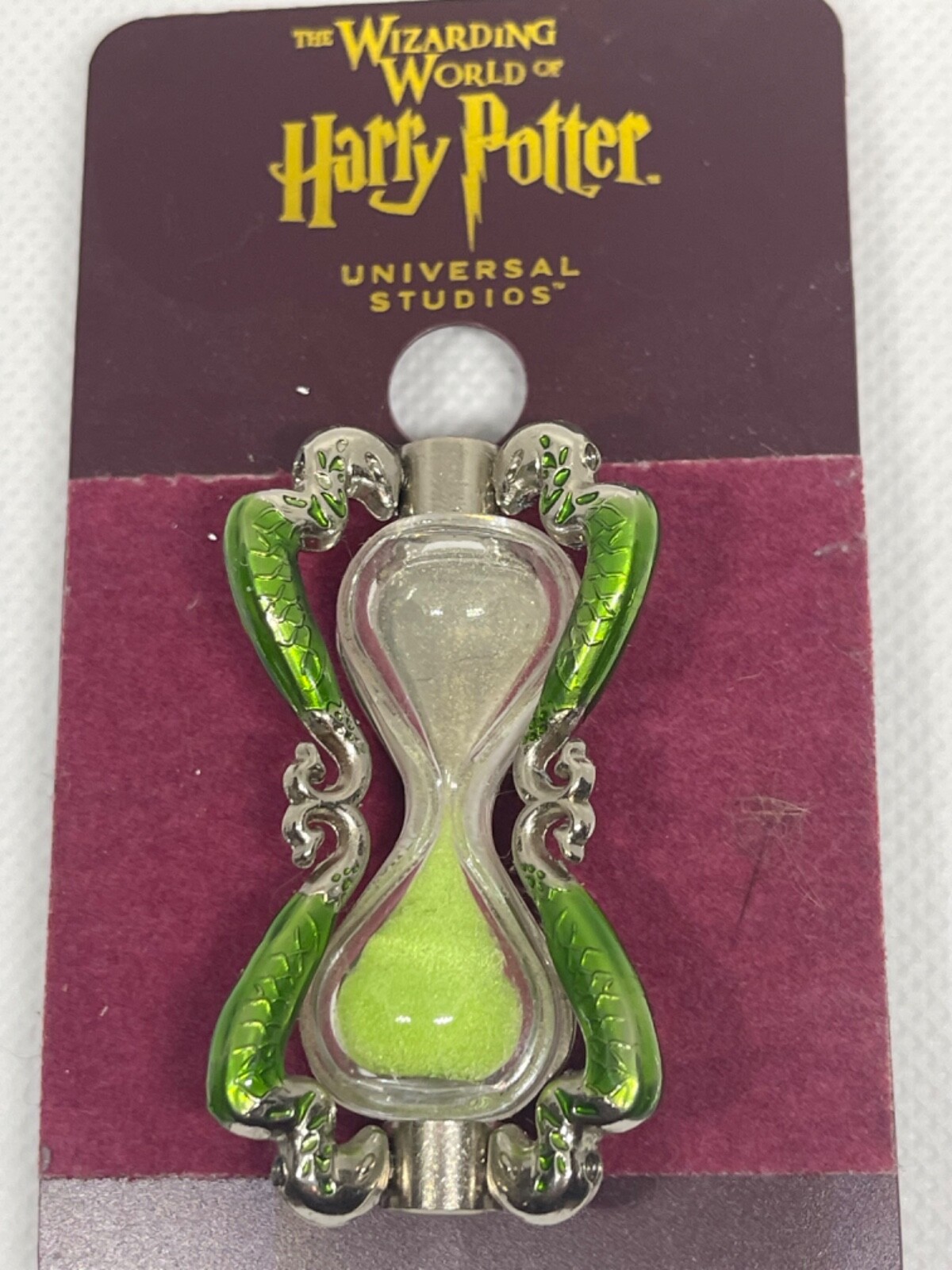 NWT Universal Studios Wizarding World Harry Potter Hourglass Pin Brooch ...