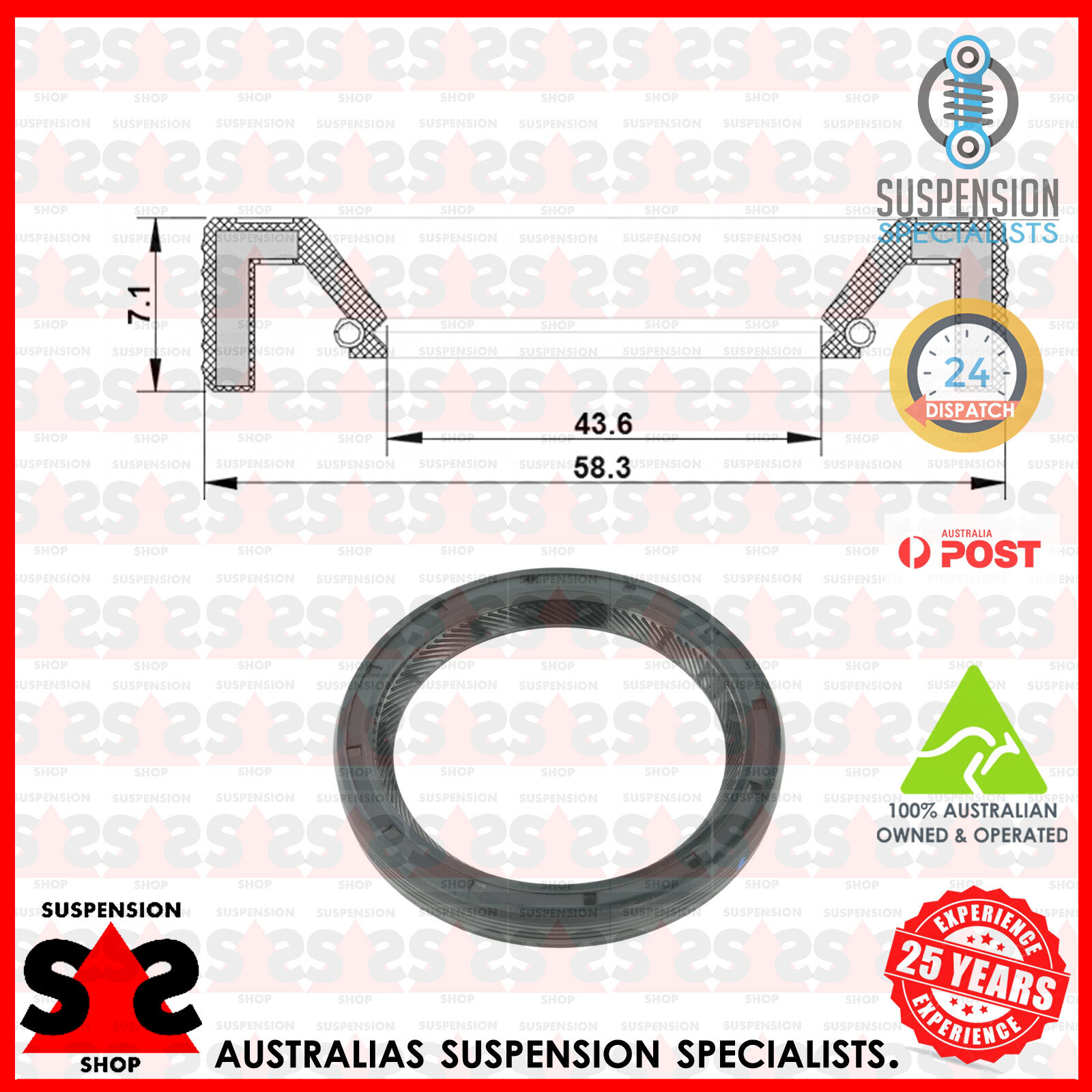 Shaft Seal, Manual Transmission Main Shaft Suit BMW 3 Touring (E91) 335 ...