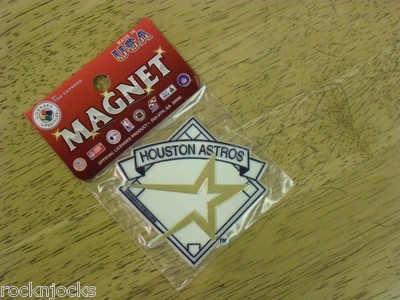 Houston Astros fridge Magnet NHL 2" x 3" new 1997 in package MINT RARE ...