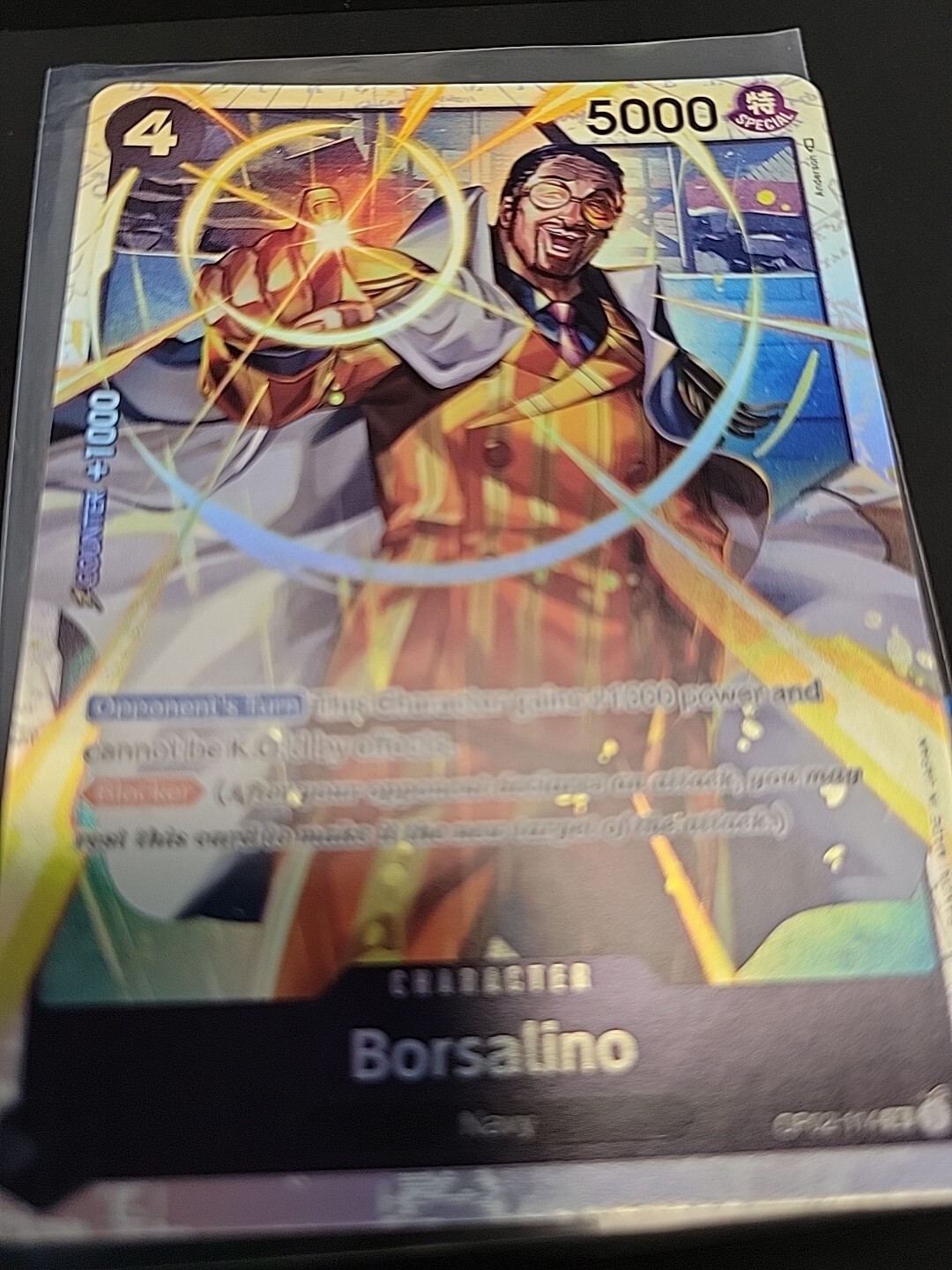 One Piece TCG Borsalino OP02-114 SR Paramount War English | eBay