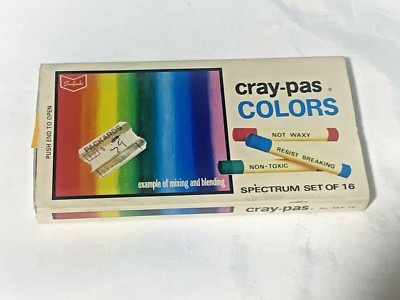 Vintage Sakura Cray-pas Colors Spectrum of 16 Pastels XKP-16 | eBay