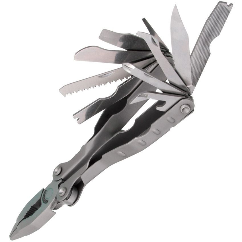 Schrade Tough 21 Functions Multi-Tool Boy Camping Scout Hunting Fishing ...