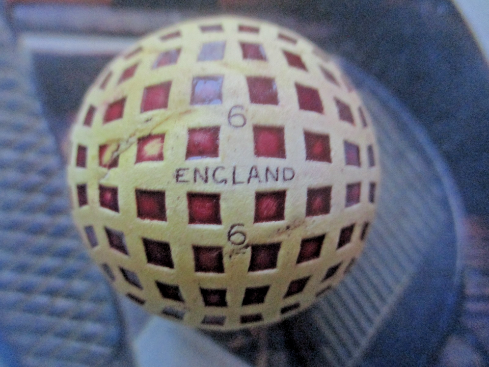 vtg - DUNLOP golf ball - Square mesh - Made in England - #6 | eBay