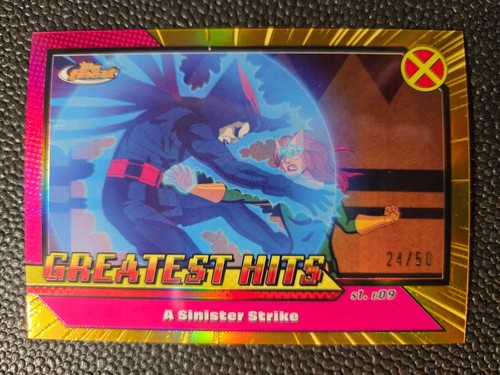 2025 Topps Finest X-Men 97 * GREATEST HITS JEAN GREY #GH-18 GOLD ...
