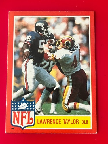 1985 Topps NFL Star Set - Lawrence Taylor #11 Insert | eBay