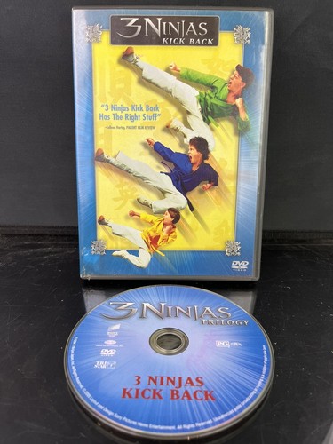 3 Ninjas Kick Back (DVD, 2001, Full Frame) 43396059832| eBay